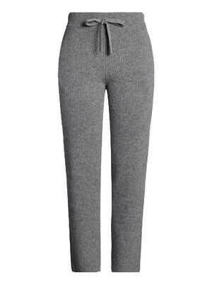 ROBERTO COLLINA Merino Wool & Cashmere Mélange Drawstring Pants - Grey