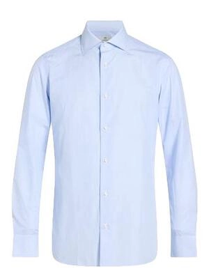 LUIGI BORRELLI NAPOLI Shirt Size Cotton - Light Blue
