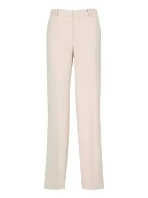 Federica Tosi Pressed-crease Tailored Trousers - Neutrals