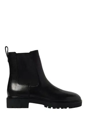 Ralph Lauren Allyson Leather Boots - Black