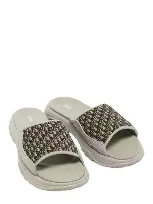Dior Oblique H-town Sandals - Neutrals
