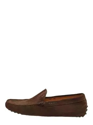 TOD'S City Gommino Suede Loafers - Brown