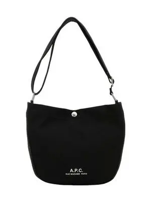 A.p.c. Besace Journal Small Shoulder Bag - Black