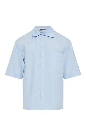 JIL SANDER Shirt With Pocket - Blue