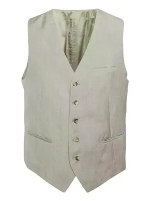 Kenzo Button-up Waistcoat - Neutrals