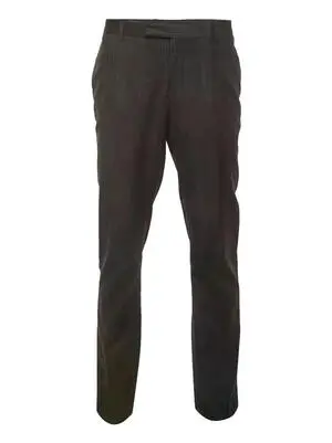 Dior Striped Tailored Trousers - Grey