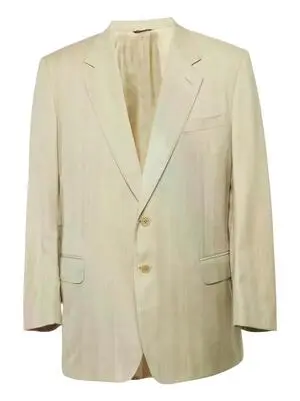 LANVIN Striped-pattern Blazer - Neutrals