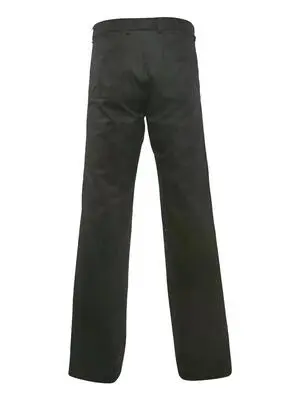 Saint Laurent Pleated Detail Trousers - Black