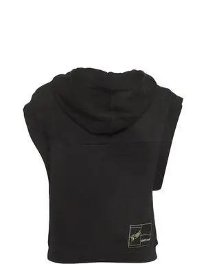 Roberto Cavalli Sleeveless Hoodie - Black