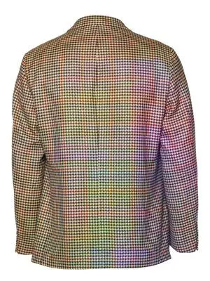 Valentino Garavani Houndstooth Tailored Blazer - Neutrals