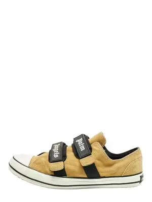 Palm Angels Suede Touch-strap Sneakers - Neutrals