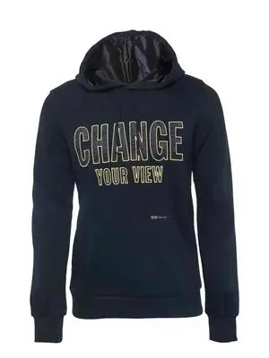 Dolce & Gabbana Long Sleeve Drawstring Hoodie - Blue