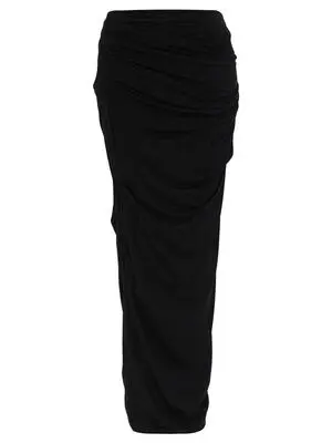 ENTIRE STUDIOS Draped Maxi Dress - Black
