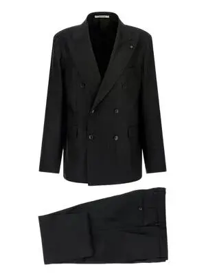Tagliatore Vesuvio Double-breasted Suit - Grey
