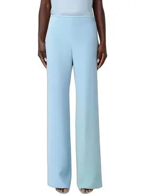 Emporio Armani Light Straight-leg Trousers - Blue