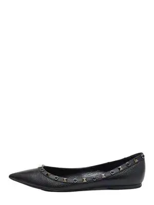 VALENTINO Valentino Garavani Rockstud Pointed-Toe Ballet Flats