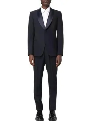 Emporio Armani Shawl-lapel Suit - Blue