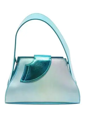 Gcds Comma Shoulder Bag - Blue