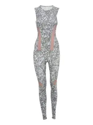 Stella McCartney X Adidas Crew-neck Tank Top And Leggings Set - Grey