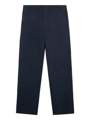 TOD'S Technical Cotton Pants With Drawstring - Blue