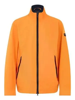 Paul & Shark Zip-up High-neck Jacket - Orange
