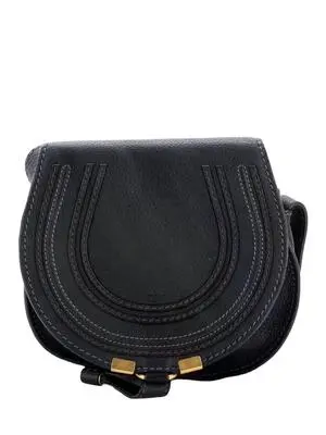 Chloé Marcie Leather Mini Crossbody Bag - Blue