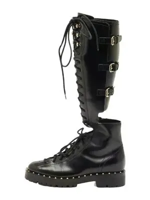 Valentino Garavani Soul Rockstud Knee-length Boots - Black