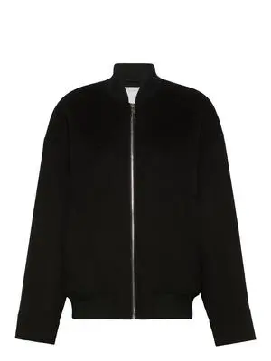 Sportmax Wool Bomber Jacket - Black