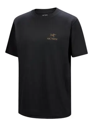 Arc'teryx Short Sleeve Cotton Bird Word Tee - Black