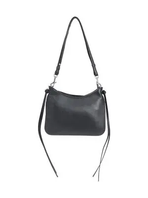 Phoebe Philo Gig Small Leather Shoulder Bag - Black