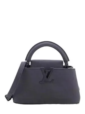 LOUIS VUITTON Capucines East West Bag - Black