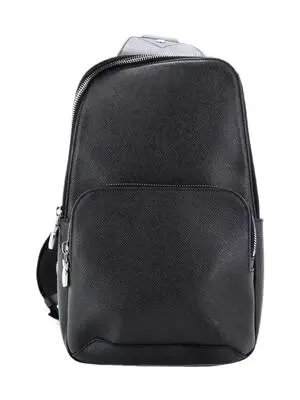 LOUIS VUITTON Avenue Sling Bag Taiga Leather - Black