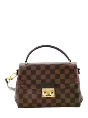 LOUIS VUITTON Croisette Handbag Damier Ebene - Brown