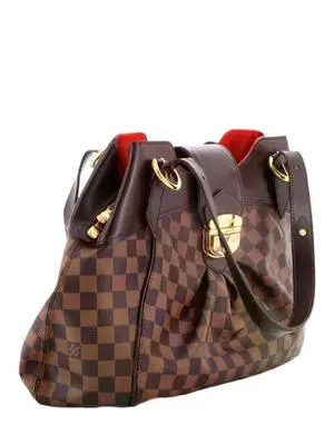 LOUIS VUITTON Sistina Gm Hobo Bag - Brown
