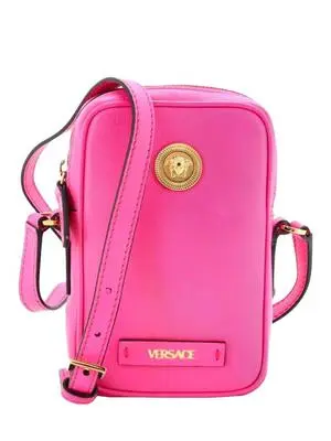 Versace Medusa Biggie Pouch Micro Crossbody Bag - Pink