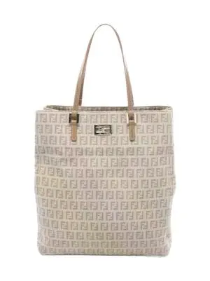 Fendi Zucchino Tote Bag - Neutrals