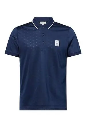 Lacoste Tennis Heritage Jersey Polo Shirt Xxl - Navy