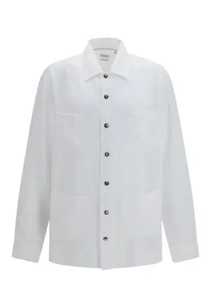 Brunello Cucinelli Linen Shirt - White