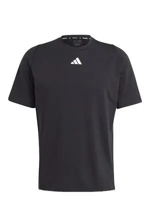 Adidas Train Icons 3 Bar Logo Tee Shirt - Black