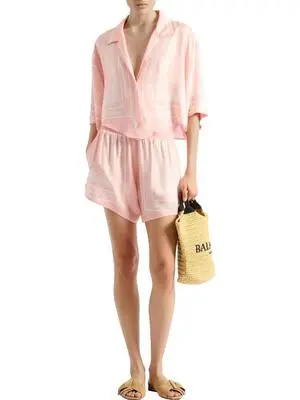Balmain Printed Foulard Pyjama Shorts - Pink