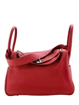Hermès 34 Lindy Bag Clemence - Red