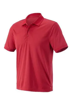STRAUSS Performance Polo Shirt - Fire Red