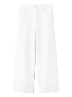 MANGO MANGO Low Rise Wide Leg Jeans