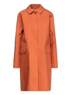 Aspesi Cotton, Polyester, Polyurethane Overcoat & Trench Coat - Red