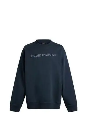 Armani Exchange Crewneck Sweatshirt - Navy