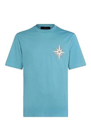 Amiri T-shirt Size Cotton - Azure