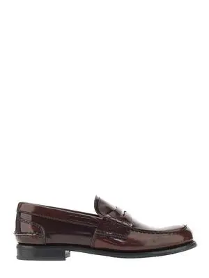 Church's Pembrey W5 Fumé Polished Leather Loafers - Brown