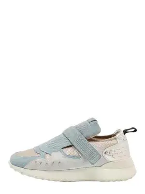 TOD'S Touch-strap Sneakers - Blue