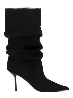 LE SILLA Bella Slouchy Ankle Boots - Black