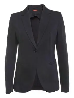 Max Mara Single-breasted Blazer - Blue